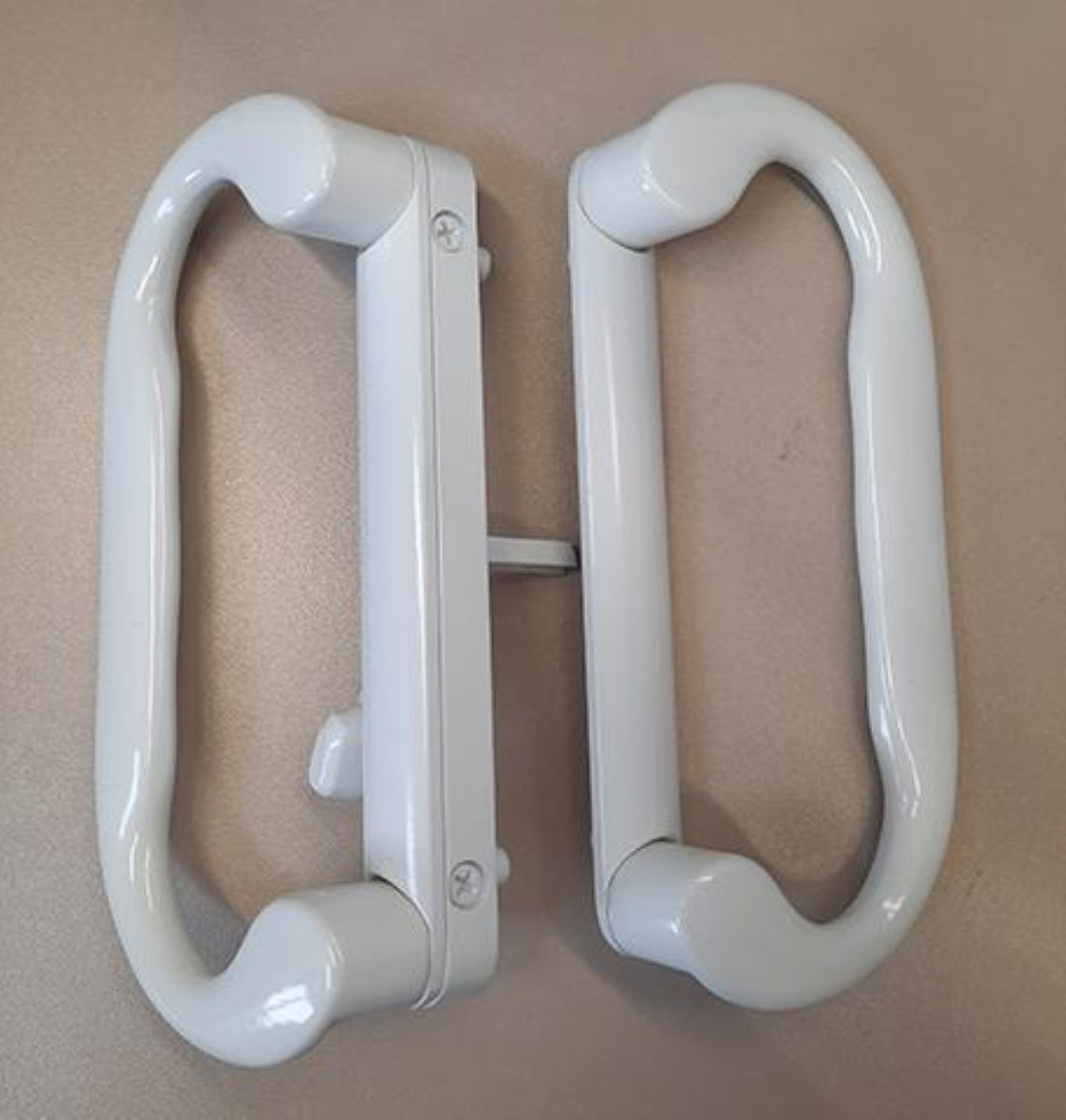 Roto Interlock Sliding Patio Glass Door 7.5" White Handle Set ...