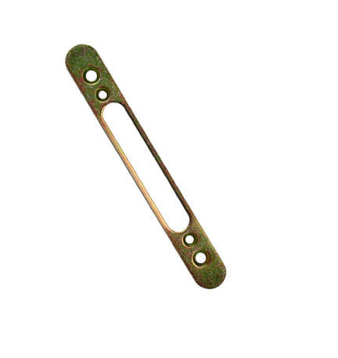 Mortise Lock Faceplate - 4-5/8" Hole Spacing Screw Holes -Zinc Steel ...