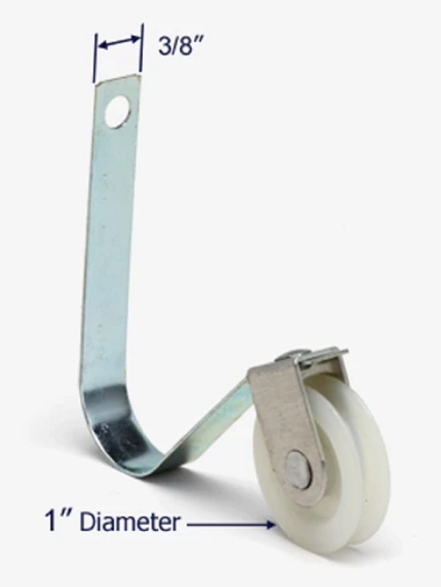 "V"-Shaped Screen Door Roller Replacement with Nylon Wheels | Smooth ...