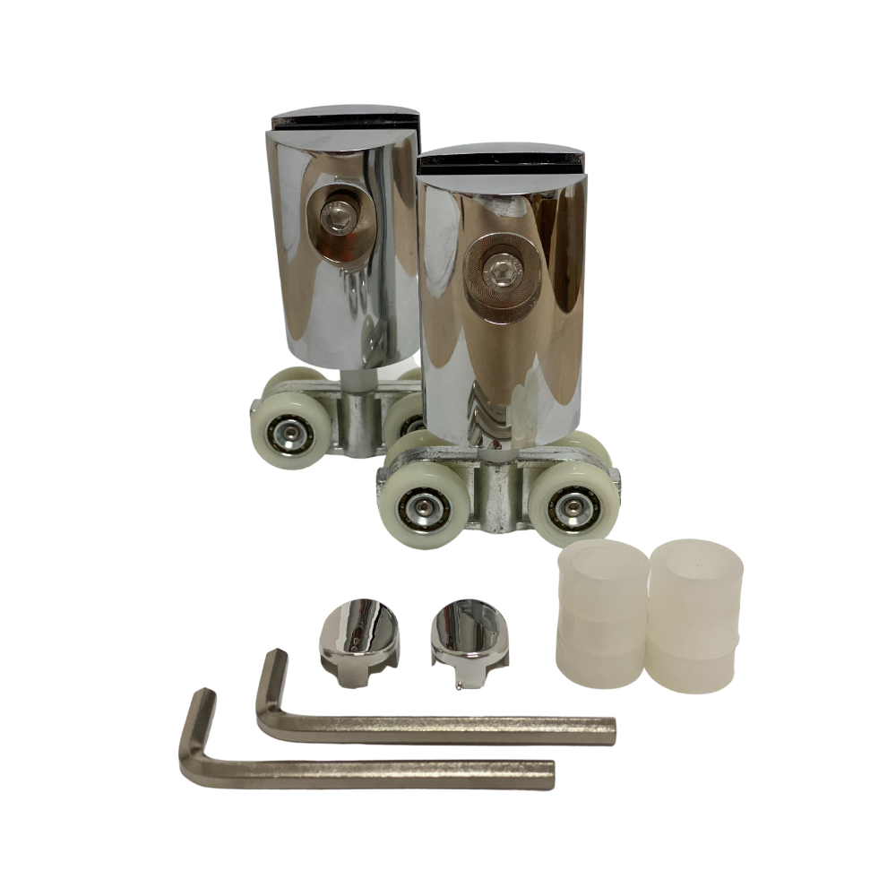 CRL Polished Chrome Hydroslide | Sliding Door Hanger Kit For Sliding ...